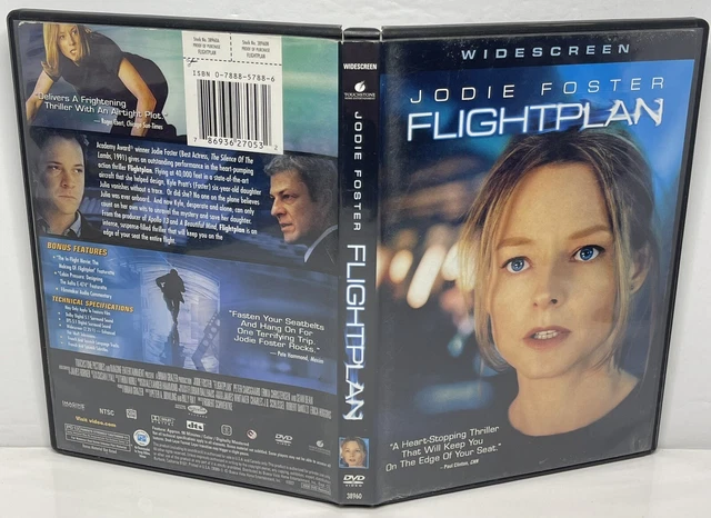 FLIGHTPLAN (DVD, 2005, Flight Plan, Jodie Foster, Sean Bean, OOP ...