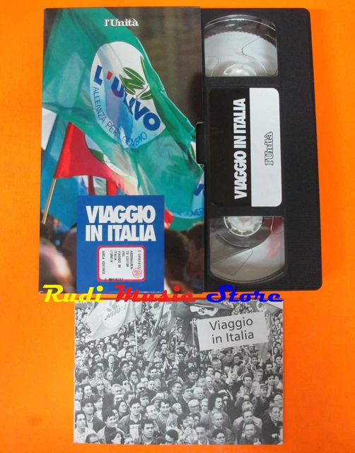 *FILM VHS VIAGGIO IN ITALIA L' UNITA' Romano Prodi Renato Ferraro (FP2 ...