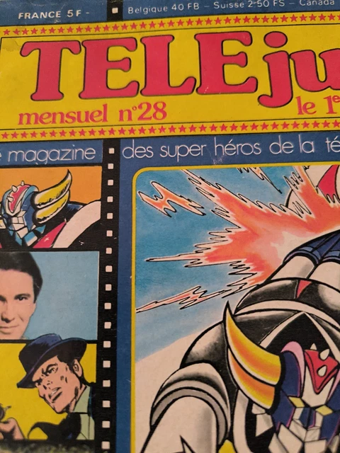 TÉLÉ JUNIOR N°28 Magazine vintage Avec Les 2 cartes Postales - Goldorak ...