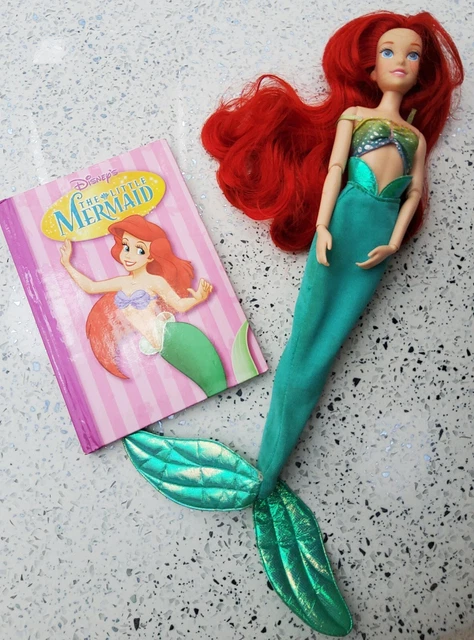 EURO DISNEY ARIEL Doll With articulated Arms/hands Plus Book £9.50 ...