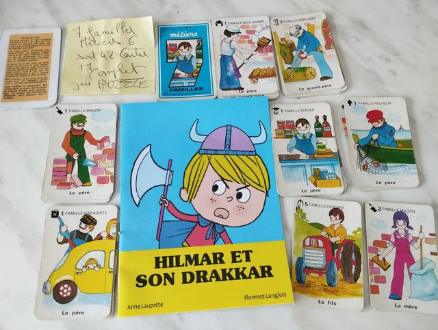 ANCIEN JEU DE Cartes Des 7 Familles En Puzzle "Les Metiers " 1980/85 ...
