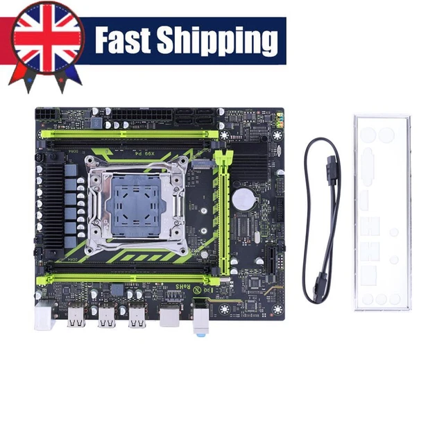 X99 MOTHERBOARD LGA 2011 Computer Motherboard 4*DDR4 128GB 4*USB 2.0 2 ...