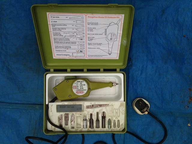 POWERLINE MODEL 72 hobbyist Kit Engraver EUR 7,15 - PicClick DE