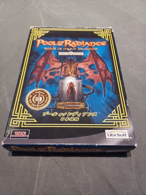 POOL OF RADIANCE: Ruins of Myth Drannor. Pc. Japanese Version £20.99 ...