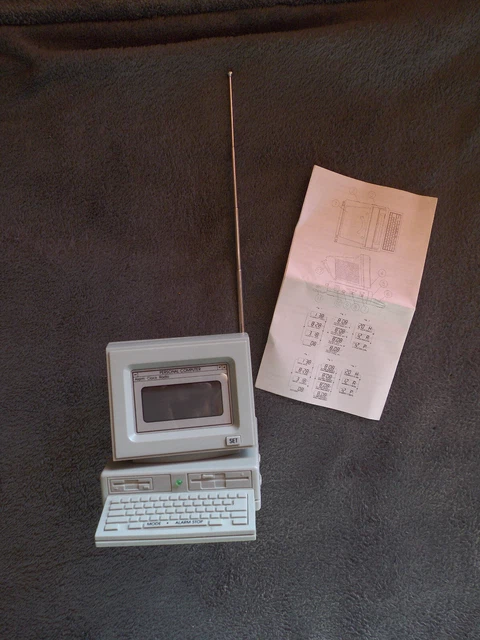 COMPUTER-RADIO / PC Uhrenradio von Bravo Screenfun top Zustand in OVP ...