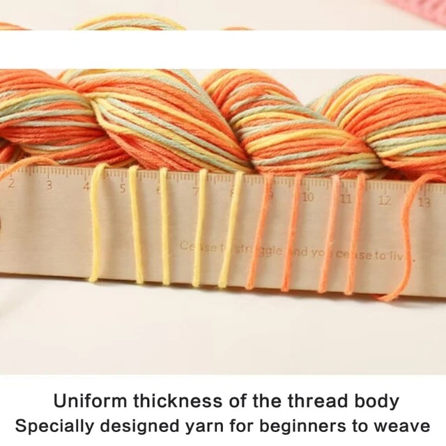 HAND DYED GRADIENT Yarn Soft Yarn Knitting Yarn Crocheting Yarn Thread ...