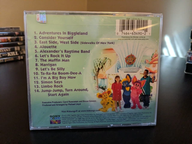 ADVENTURES IN BIGGLELAND : Meet the Biggles by Kidsongs (CD, 1998, Sony ...