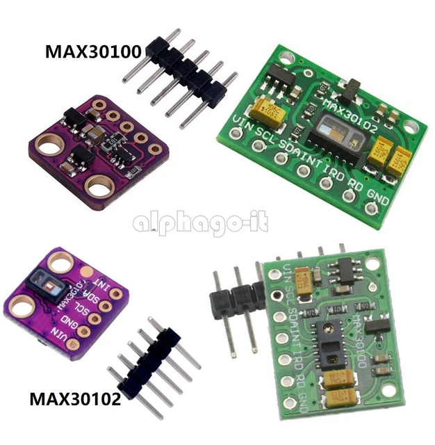 MAX30100 MAX30102 HEART Rate Breakout Sensor Blood Oxygen Transducer ...