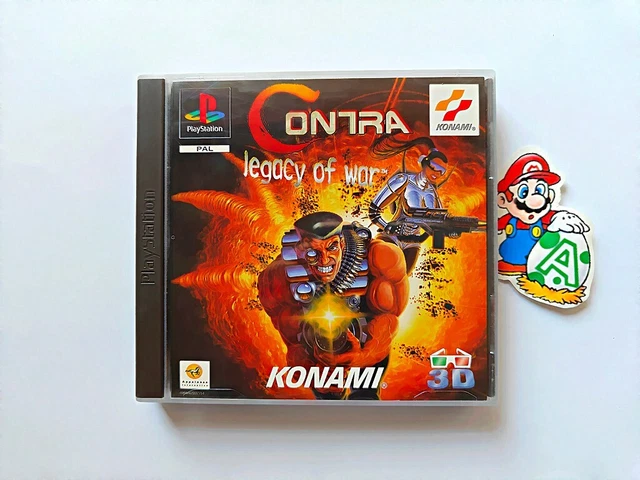 CONTRA LEGACY OF War - Playstation_Psx - Pal España - Con Las Gafas 3D ...