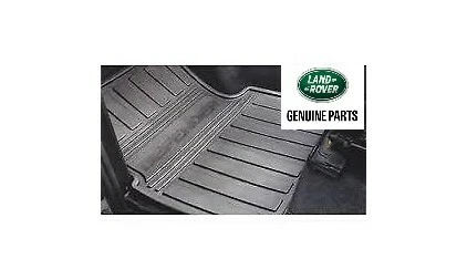 GENUINE LAND ROVER Defender FRONT Rubber Mats 2012-2016 (SEND REG IF ...