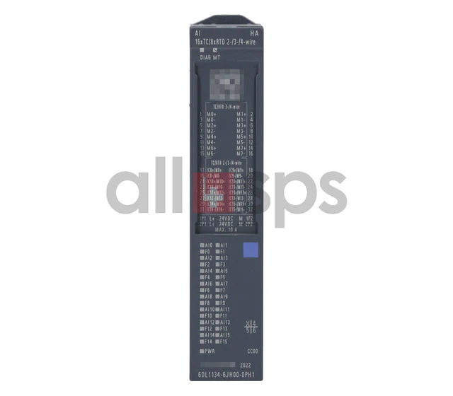 SIMATIC ET 200SP Ha Analog Input Module - 6Dl1134-6Jh00-0Ph1 (Used) EUR ...