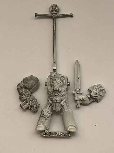 TERMINATOR CAPTAIN METAL Space Marines Adeptus Astartes 40k 30k ...