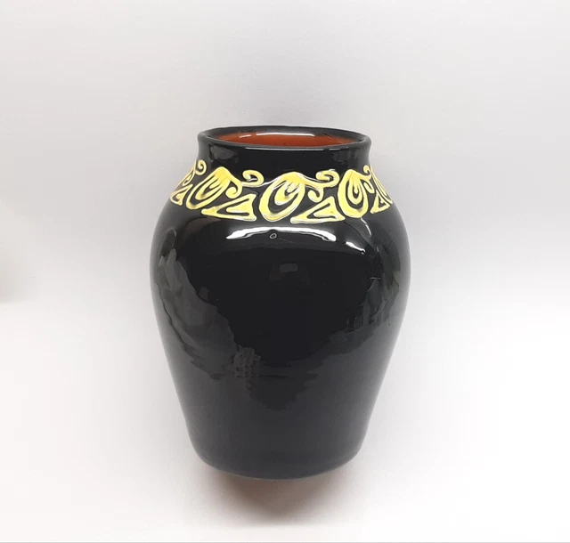 JUGENDSTIL VASE 19,4 cm KTK 855 Laeuger´sche Kunsttöpferei Tonwerke ...