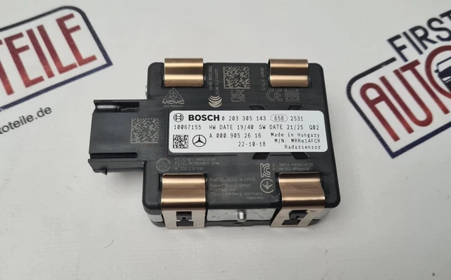 ORIGINAL MERCEDES-BENZ RADARSENSOR Distronic Radar Sensor A0009052616 ...