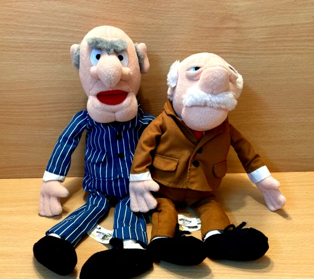 DISNEY THE MUPPETS 3D Vision Waldorf And Statler Plush, Soft Toys ...