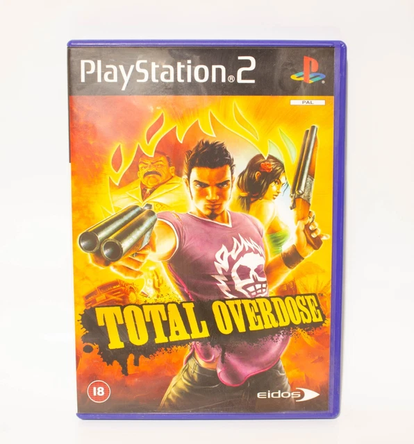 TOTAL OVERDOSE SONY Ps2 PAL game with box and manual £2.99 - PicClick UK