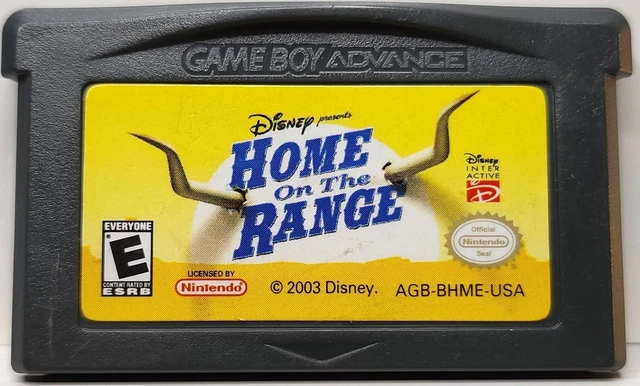 DISNEY PRESENTS HOME on the Range (Nintendo Game Boy Advance, 2004) GBA ...