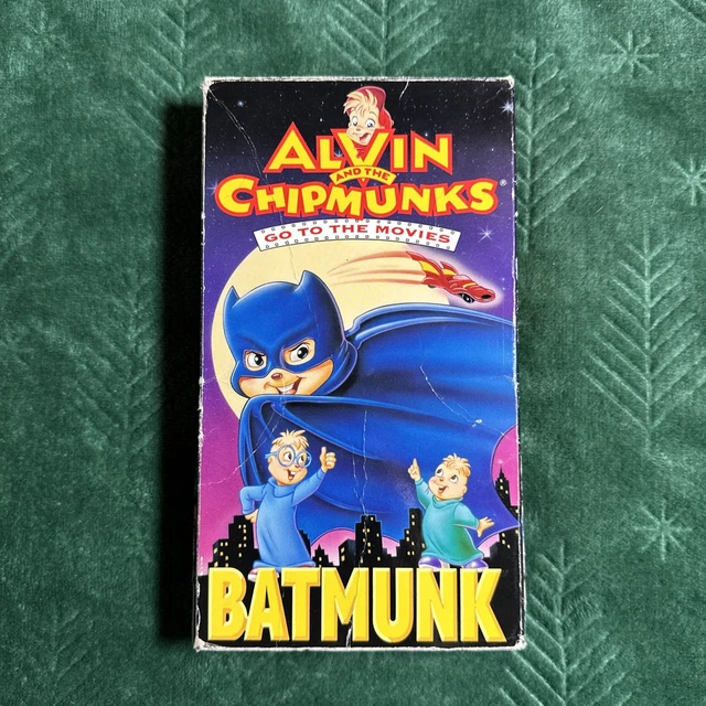 ALVIN AND THE Chipmunks Batmunk (1992) VHS Animated Adventure £6.42 ...