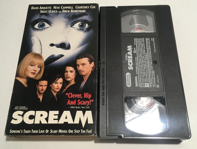 SCREAM (VHS TAPE, 1997) Wes Craven Cult Classic Horror £8.38 - PicClick UK