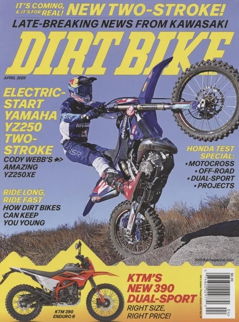 DIRT BIKE MAGAZINE April 2025 £6.96 - PicClick UK