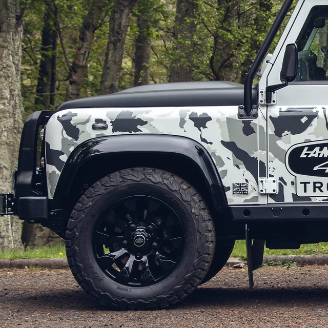 LAND ROVER GENUINE Sawtooth Alloy Wheel Black 18-Inch fits Defender ...