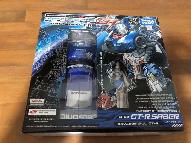 FIGURINE ARTICULÉE GT-02 GT-R Saber Transformer GT Takara Tomy Neuf du Japon EUR 216,71 ...