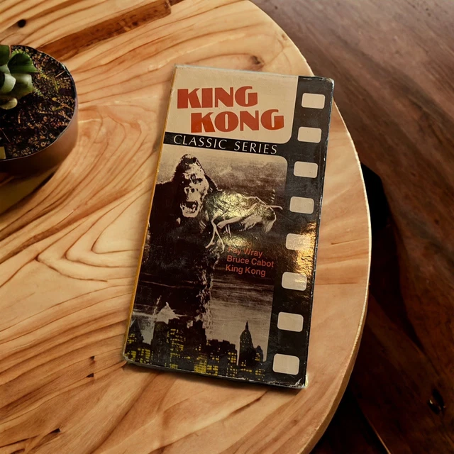KING KONG CLASSIC Series Original VHS UNCUT VERSION BLACK & WHITE ...