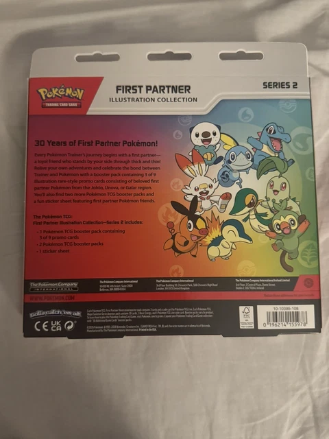 POKÉMON TCG FIRST Partner Illustration Collection Series 2 | In Hand 🇬🇧 ...