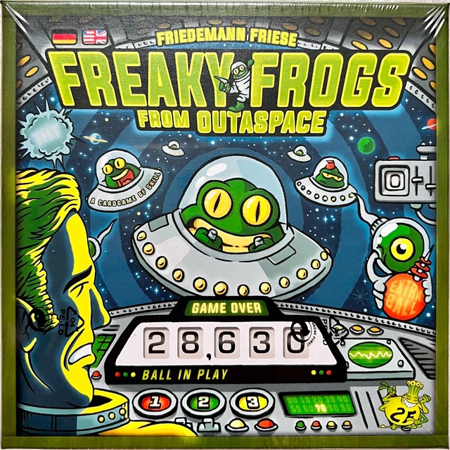 FREAKY FROGS FROM Outaspace 2F-Spiele Solitärspiel Card Game Kenner $49 ...