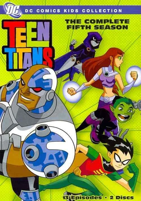 TEEN TITANS - The Complete Fifth Season New Region 1 Dvd £24.96 ...