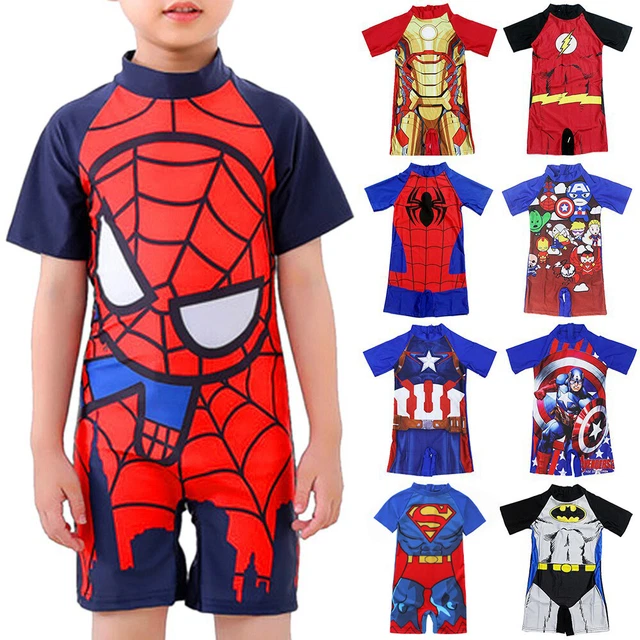 KINDER EINTEILER MONOKINI Marvel Strandkleidung Bademode Schwimmanzug ...