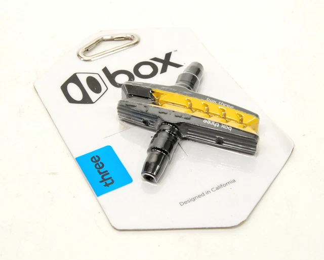 BOX COMPONENTS THREE AIR FLOW BMX Bike V-Brake Pads 70mm Yellow £12.96 - PicClick UK
