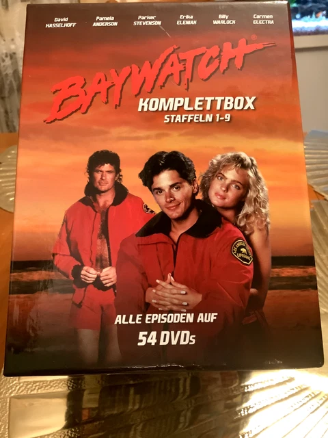 BAYWATCH 54 DVDS Komplettbox Staffeln 1-9 Gesamtedition Fernsehjuwelen ...