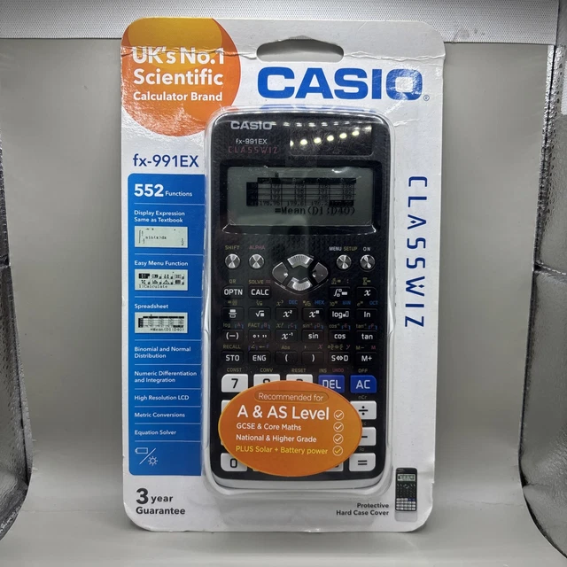 GENUINE BRAND NEW Casio FX-991EX Classwiz Scientific Calculator Brand ...