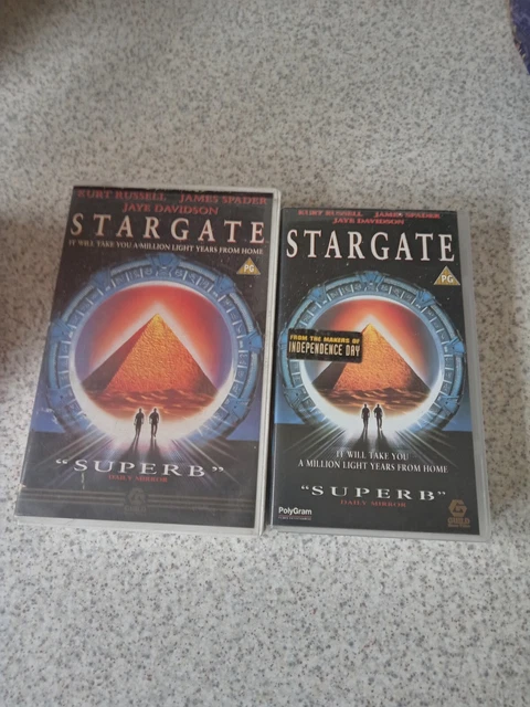 STARGATE GUILD HOME Video Vhs Tape Kurt Russell Big Box Ex Rental And ...