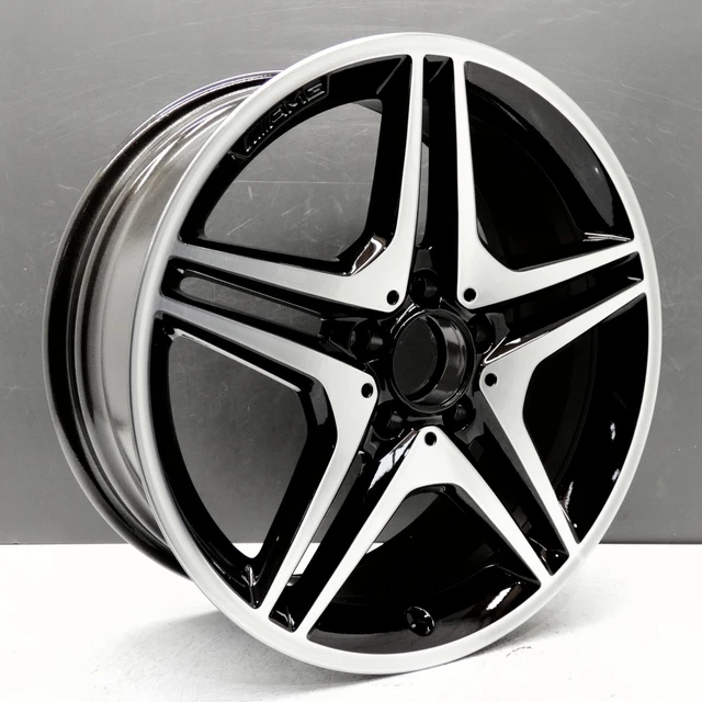 MERCEDES A CLASS Cla W176 18" Amg Alloy Wheel Rim Diamond Cut Black ...