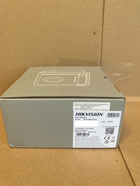 HIKVISION DS-KD8003-IME2 TWO-WIRE Module Door Station (new in opened ...