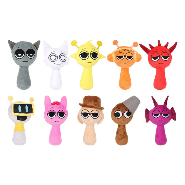 SPRUNKI PLUSH OREN Sprunki Plush Sprunki Fun Bot Plush for Fans Gift UK ...