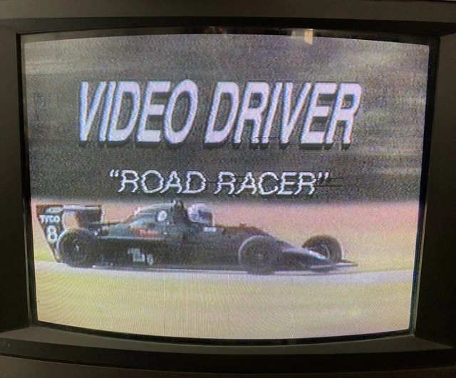 SEGA VIDEO DRIVER VHS Video ~ Tyco ~ Road Racer & Police Pursuit ~ PAL ...