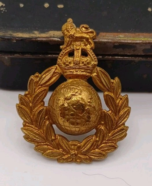 WW2 BRITISH ARMY Royal Marines Commando Cap Badge KC £9.99 - PicClick UK