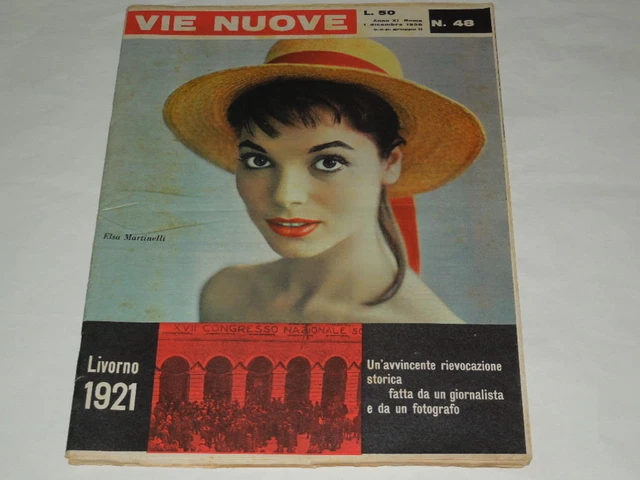 ELSA MARTINELLI-LIVORNO 1921-L'ASSE Toto' Magnani-Elsa De Giorgi- EUR ...