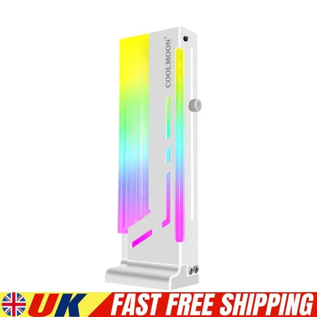 CM-GH2 GRAPHICS CARD Bracket Vertical 5V ARGB GPU Holder (White) £14.26 ...