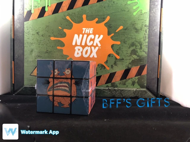 NICKELODEON AAAHH!!! ECHTE Monster Puzzle Rubiks Cube Die Nick Box Exc ...
