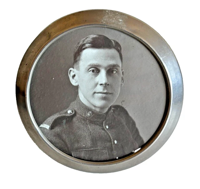 WW1 BRITISH ARMY Canadian Soldier Uniform Photograph In Original Period ...