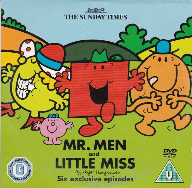 Mr Men And Little Miss Six Exclusive Episodes The Sunday Times Newspaper Dvd Eur 340