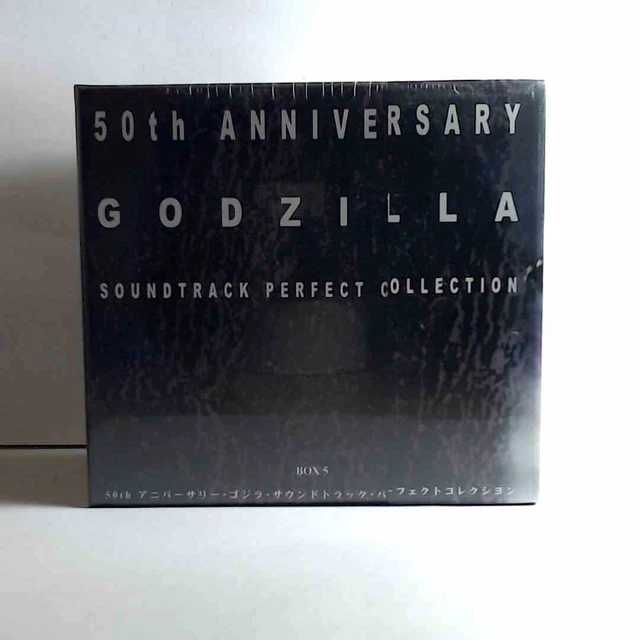 50TH ANNIVERSARY GODZILLA Soundtrack Perfect Collection Box 5 (9 x CD ...