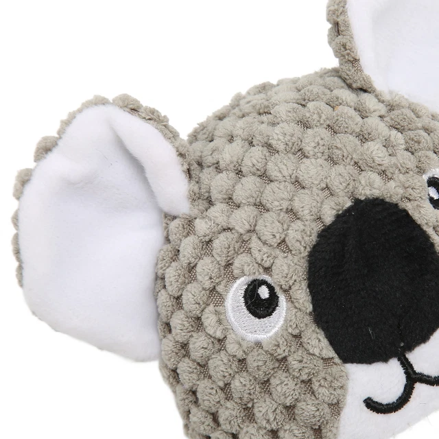 NEW DOG SQUEAKY Plush Toy Simulation Koala Shape Bite Resistant ...