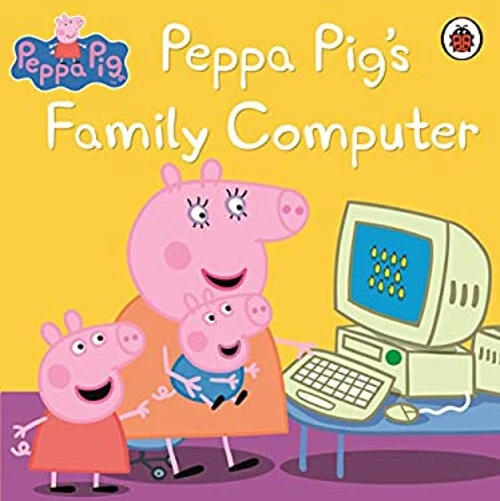 PEPPA PIG : Peppa Pig's Family Computer Livre de Poche Personnel EUR 5 ...