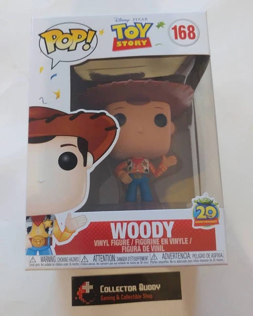 FUNKO POP! DISNEY 168 Toy Story Woody Pixar Pop Vinyl FU6877 $24.99 ...
