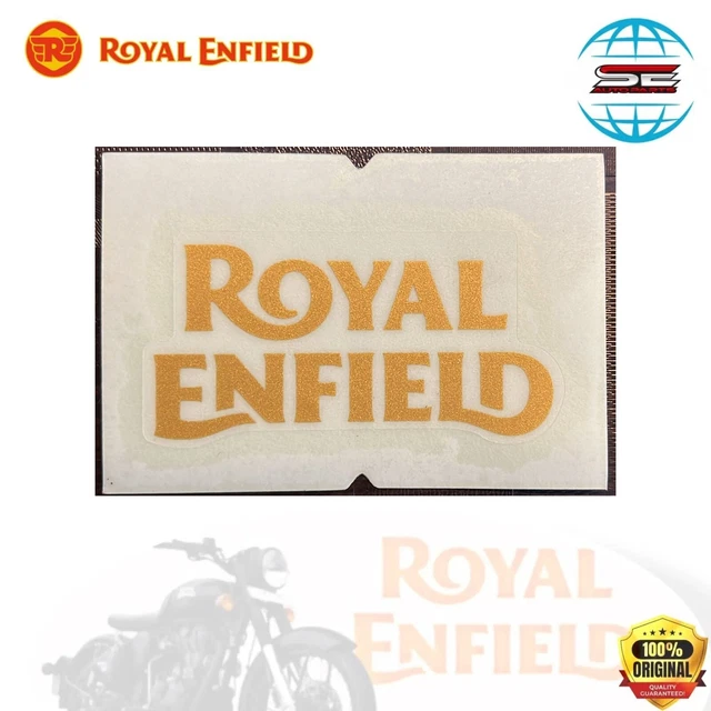 ROYAL ENFIELD STICKER-REAR mudguard logo for classic 350/500 bullet 350 ...